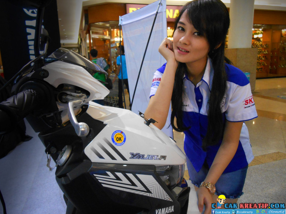 Potret SPG Genset yamaha Yang Manis...!!! Ada Yang Kenal ...